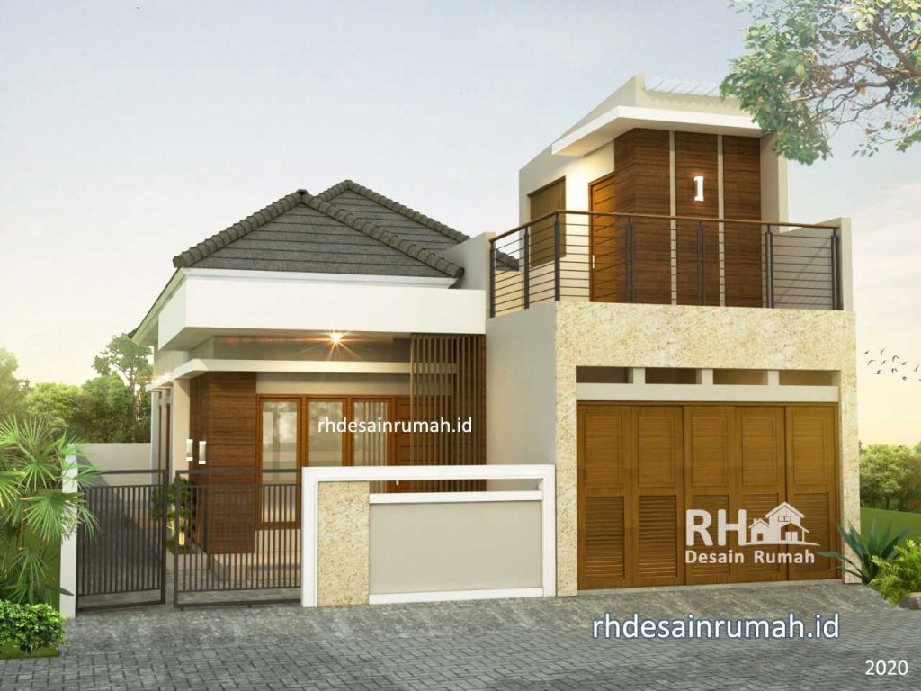 Desain Rumah Leter L