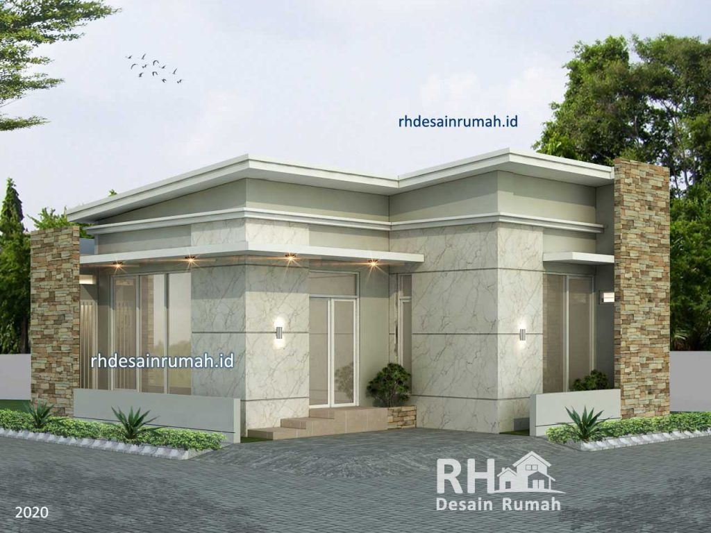 Desain Rumah Leter L