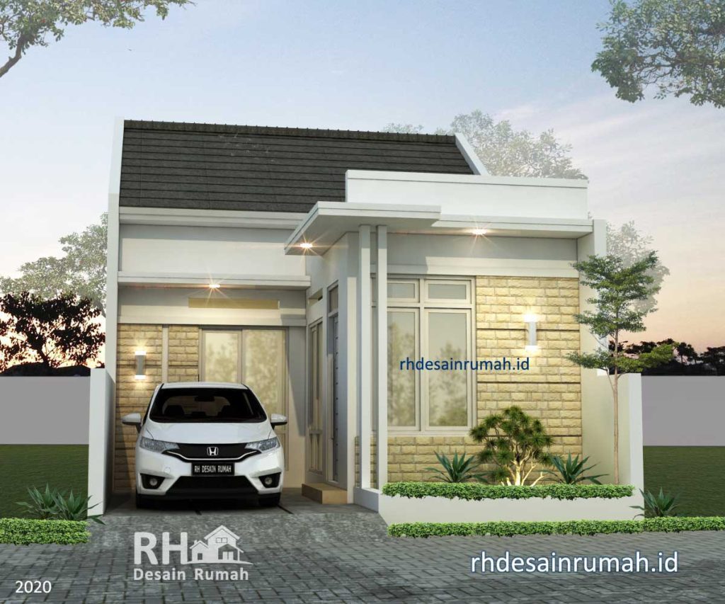 Desain Rumah Leter L