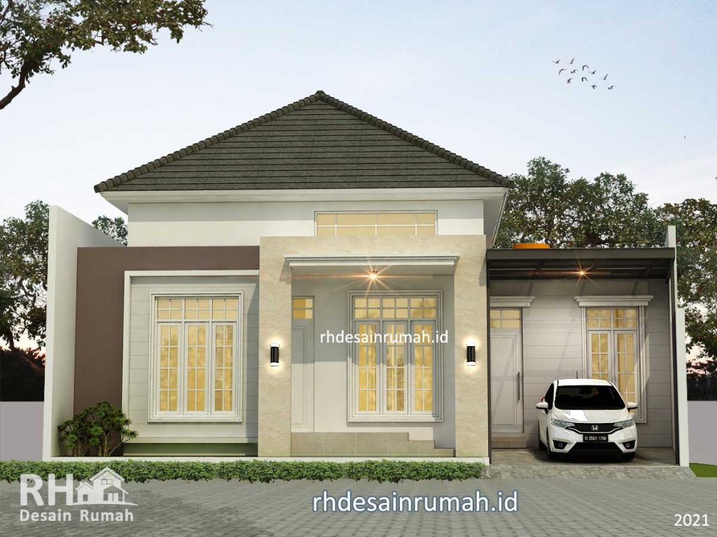 Desain Rumah Leter L