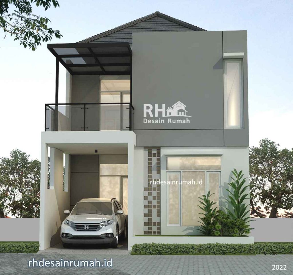 Desain Rumah Leter L