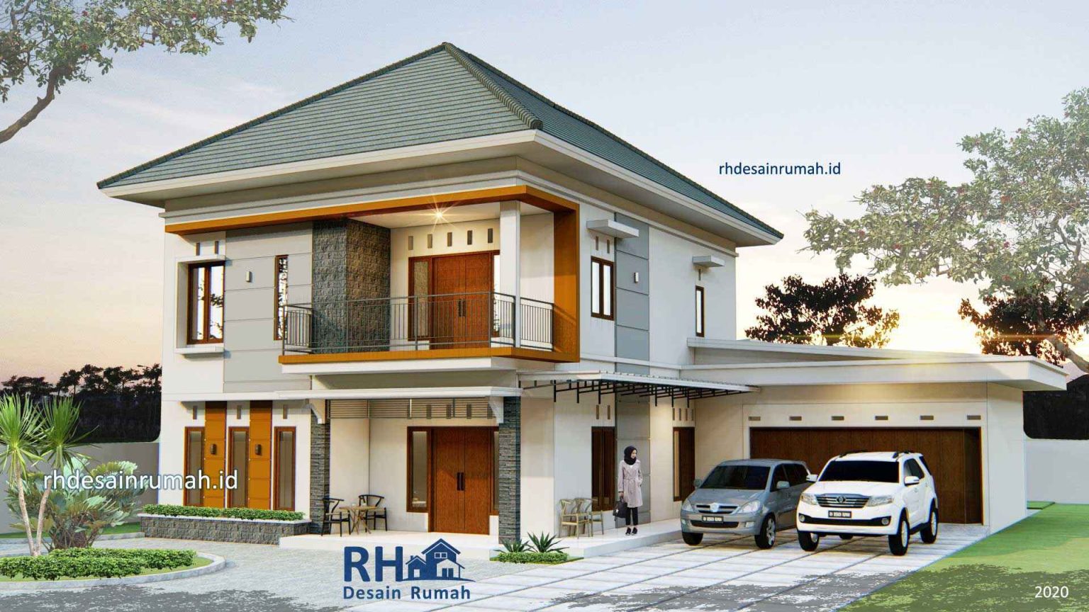 Desain Rumah Leter L