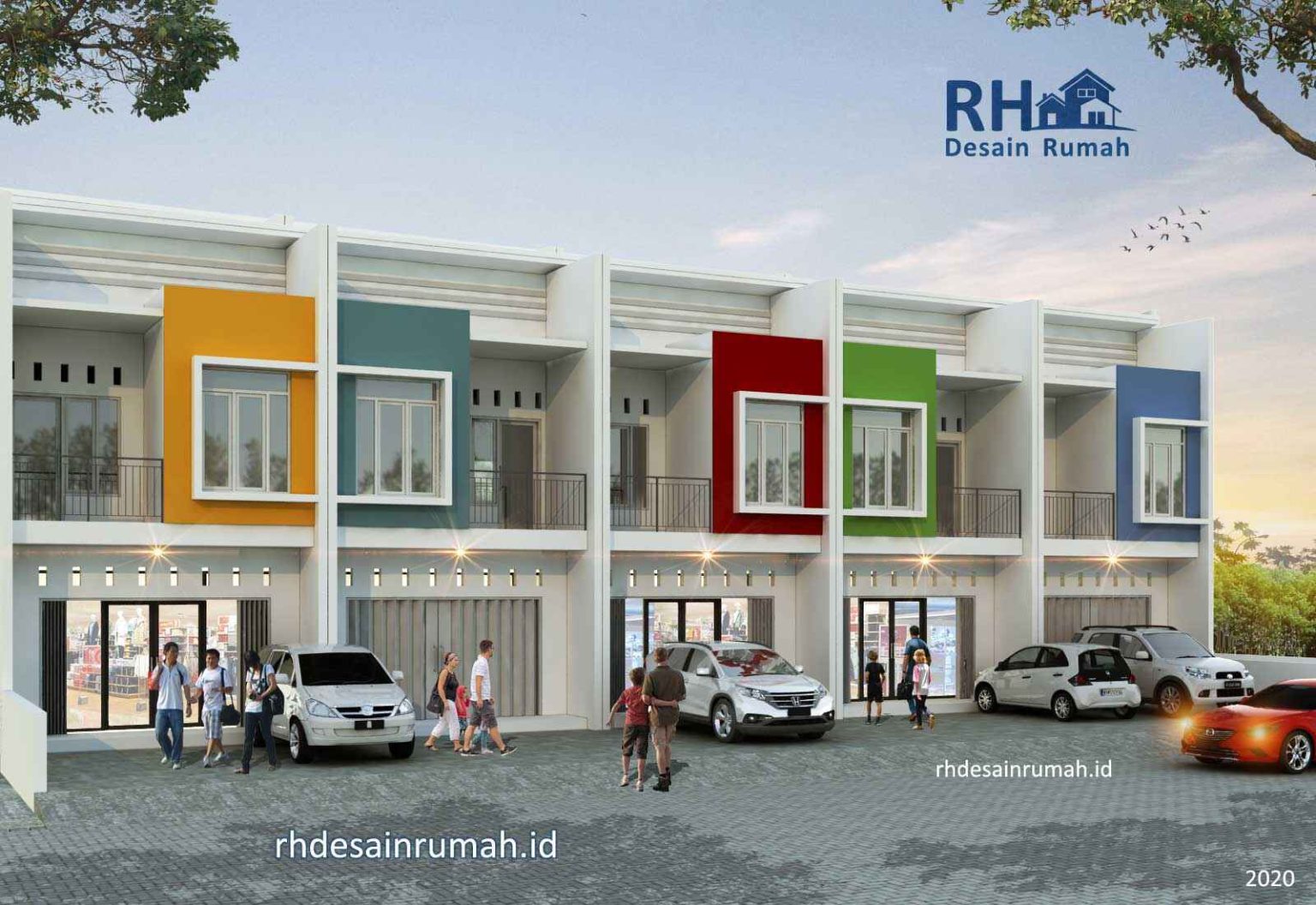 Desain Ruko Minimalis