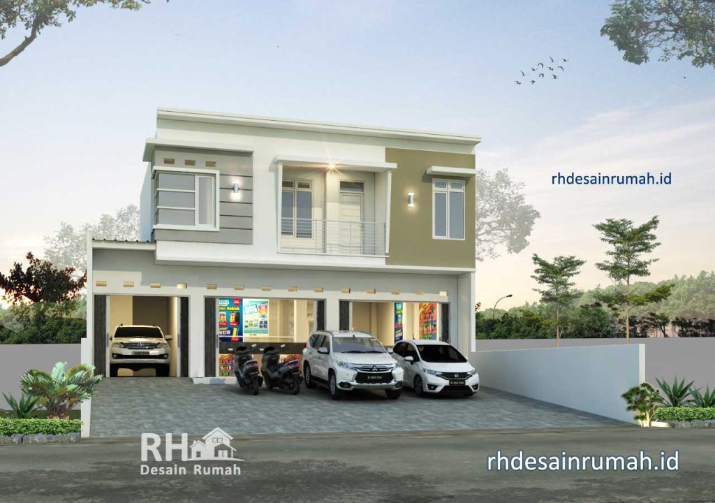 Desain Ruko Minimalis