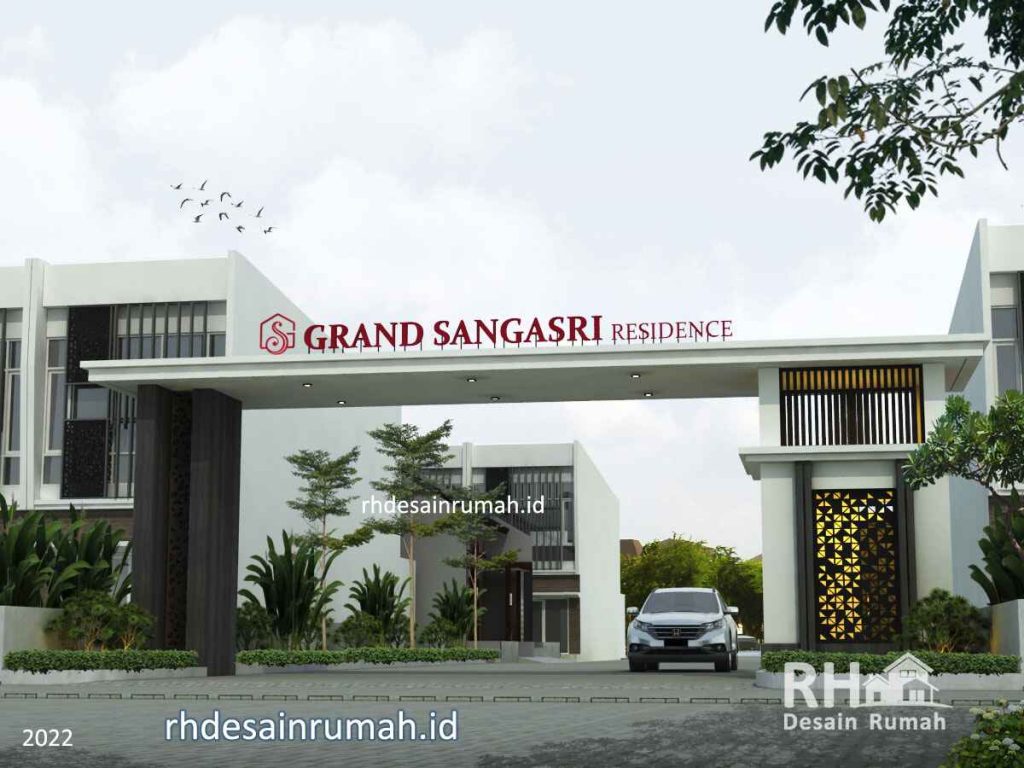 Desain Gate Perumahan