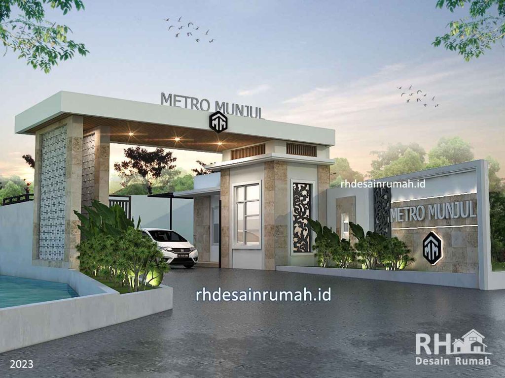 Desain Gate Perumahan