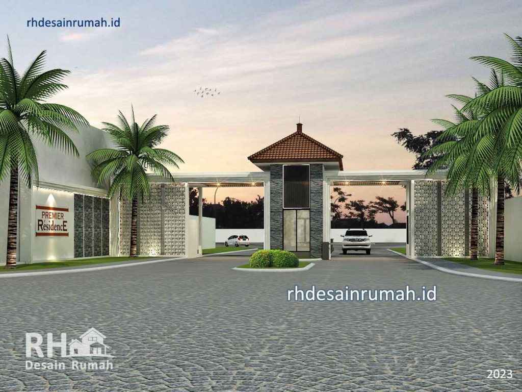 Desain Gate Perumahan