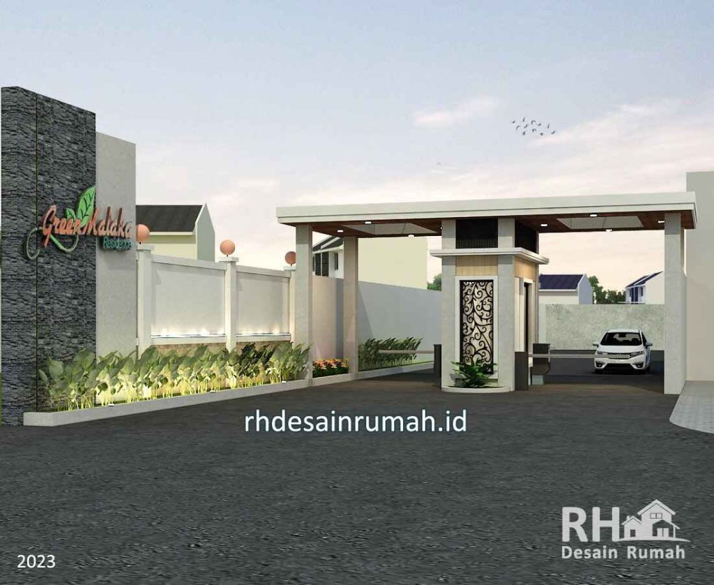 Desain Gate Perumahan