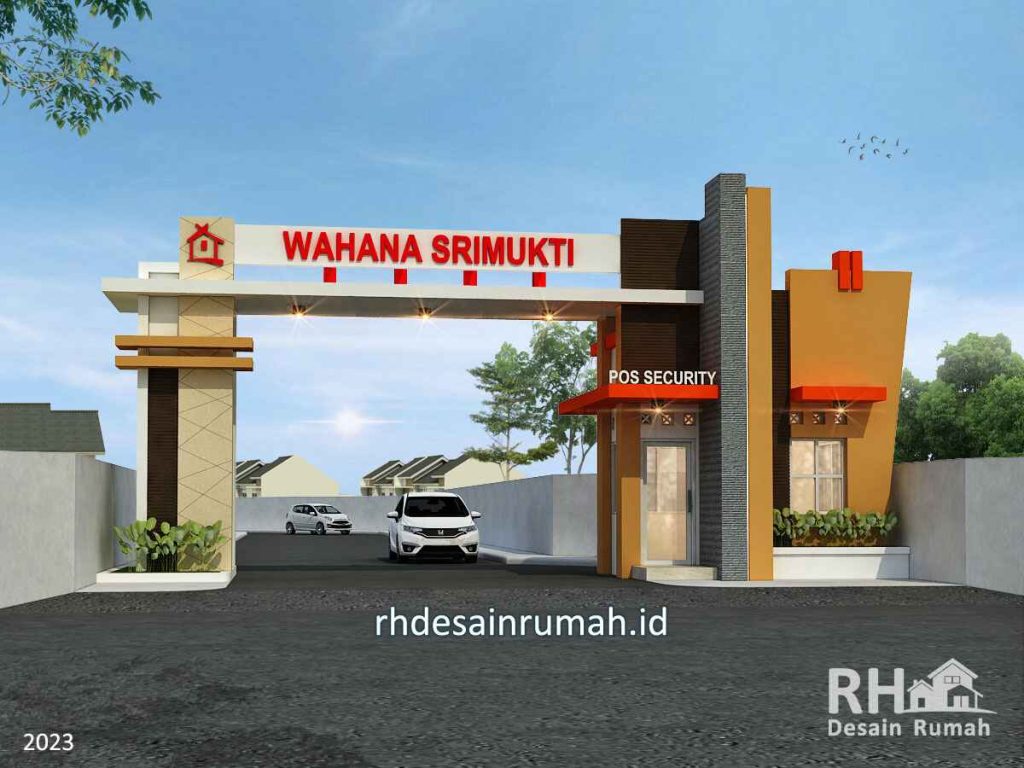 Desain Gate Perumahan