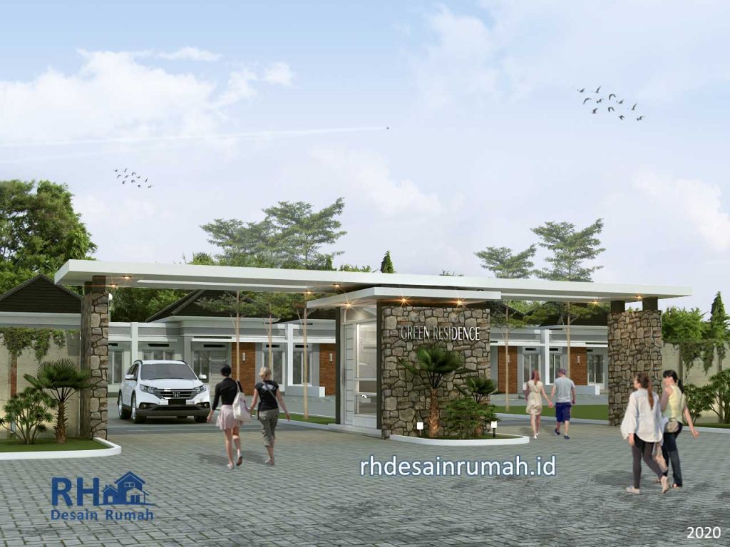 Desain Gate Perumahan