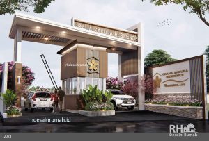 Desain Gate Perumahan