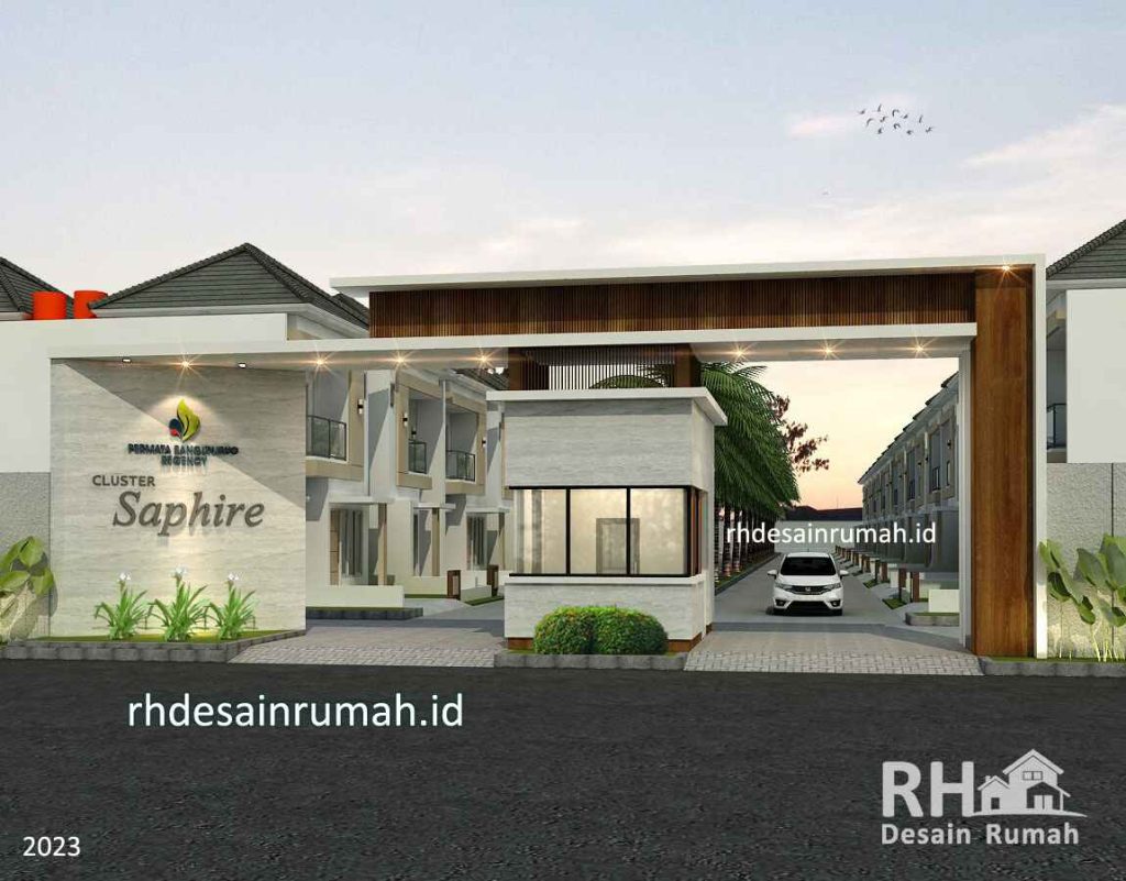 Desain Gate Perumahan