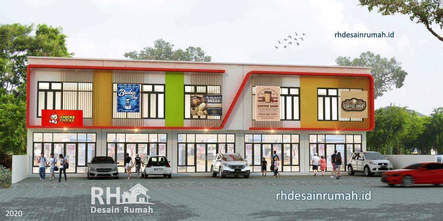 Desain Ruko Minimalis