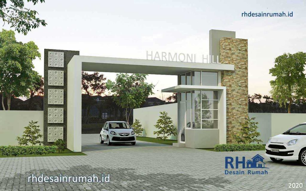 Desain Gate Perumahan