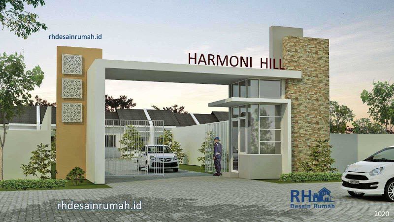 Desain Gate Perumahan