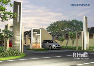 Desain Gate Perumahan