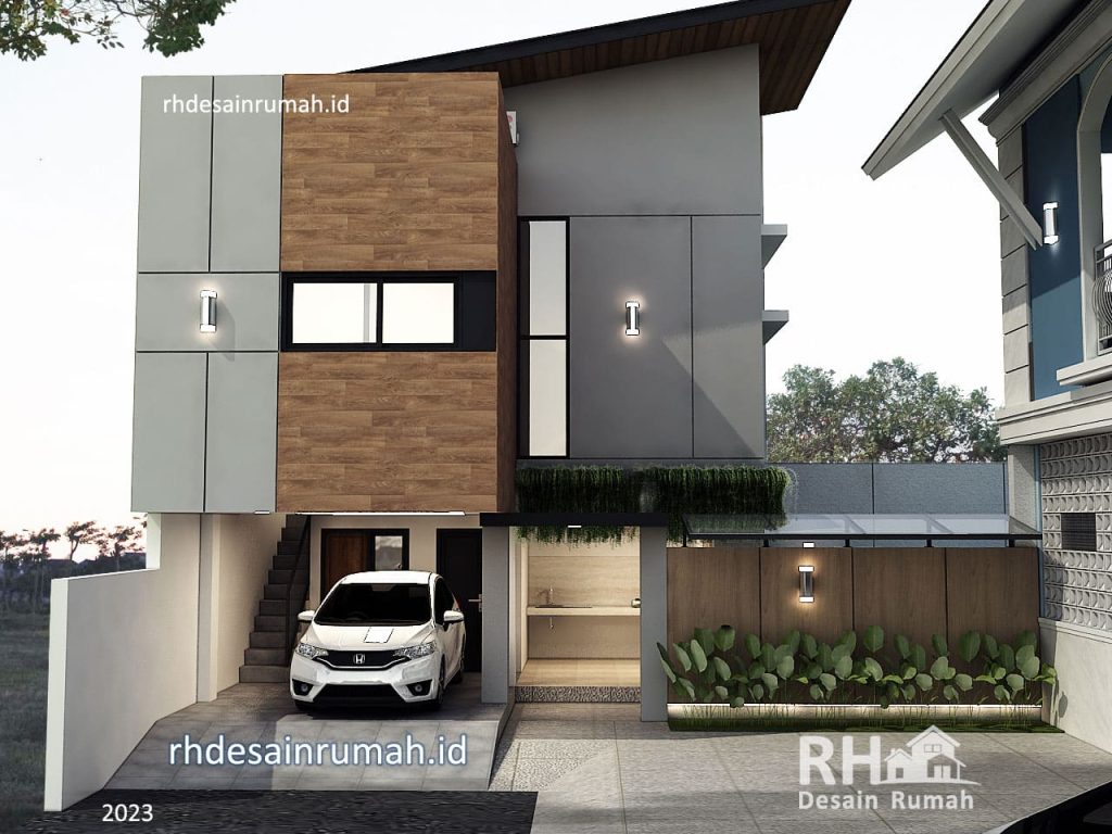 Desain Rumah Leter L