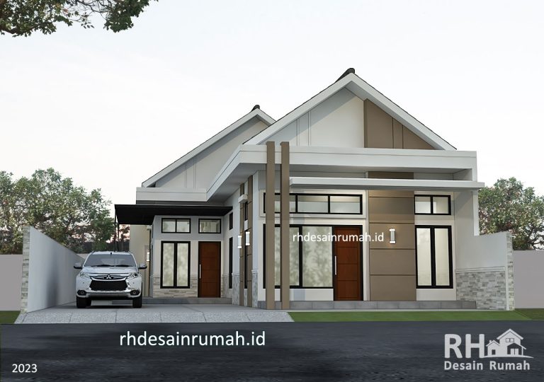 Desain Rumah Leter L