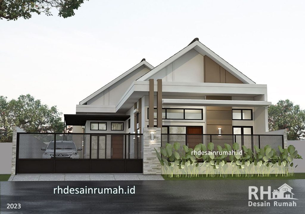 Desain Rumah Leter L