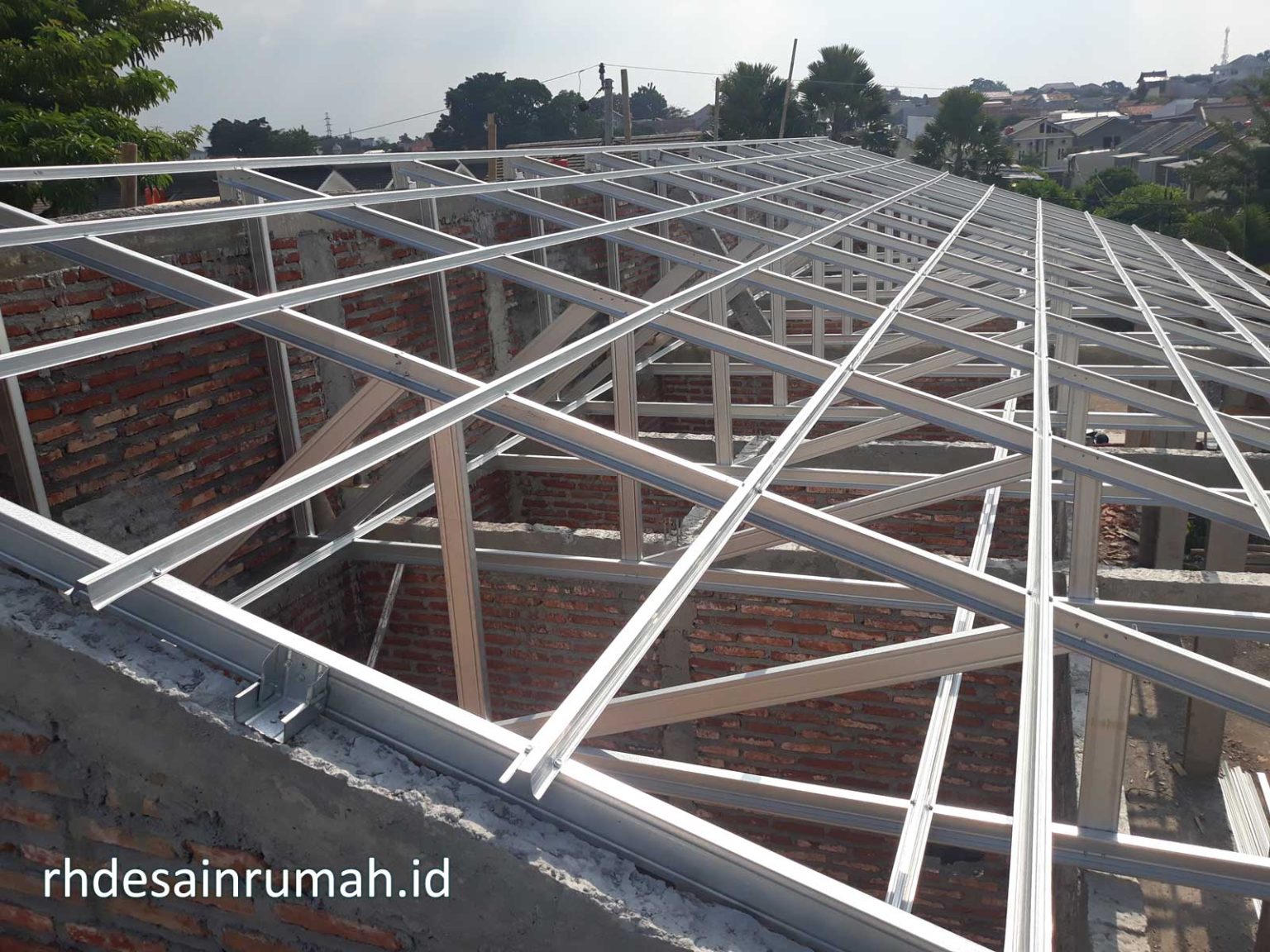 Cara Menghitung Kebutuhan Baja Ringan Atap Miring
