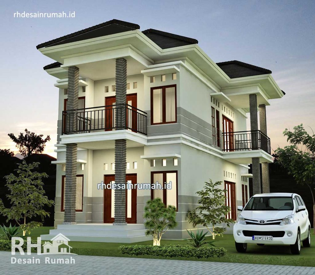 Model Atap Rumah Minimalis 2 Trap